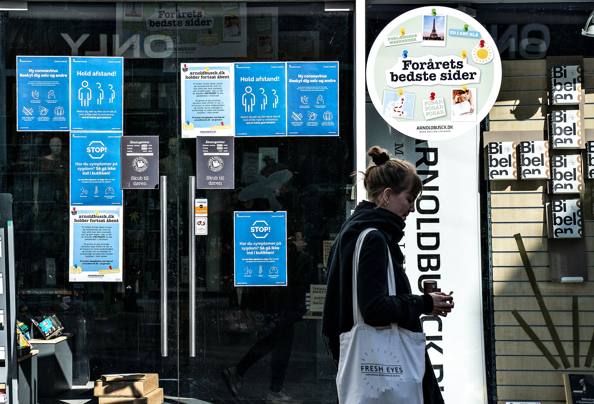 Arnold Busck genåbner ikonisk butik