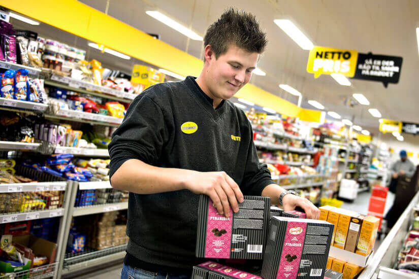 Netto til lagerarbejder: Løb hurtigere eller din kontrakt ryger